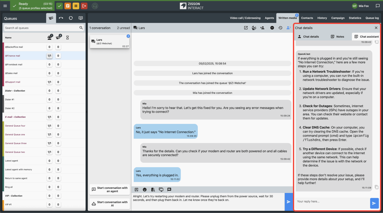 Zisson Interact 2025 – Nr. 1 | Zisson