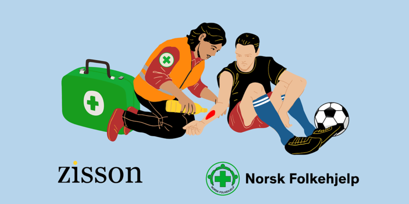 Zisson supports Norwegian People's Aid | Zisson